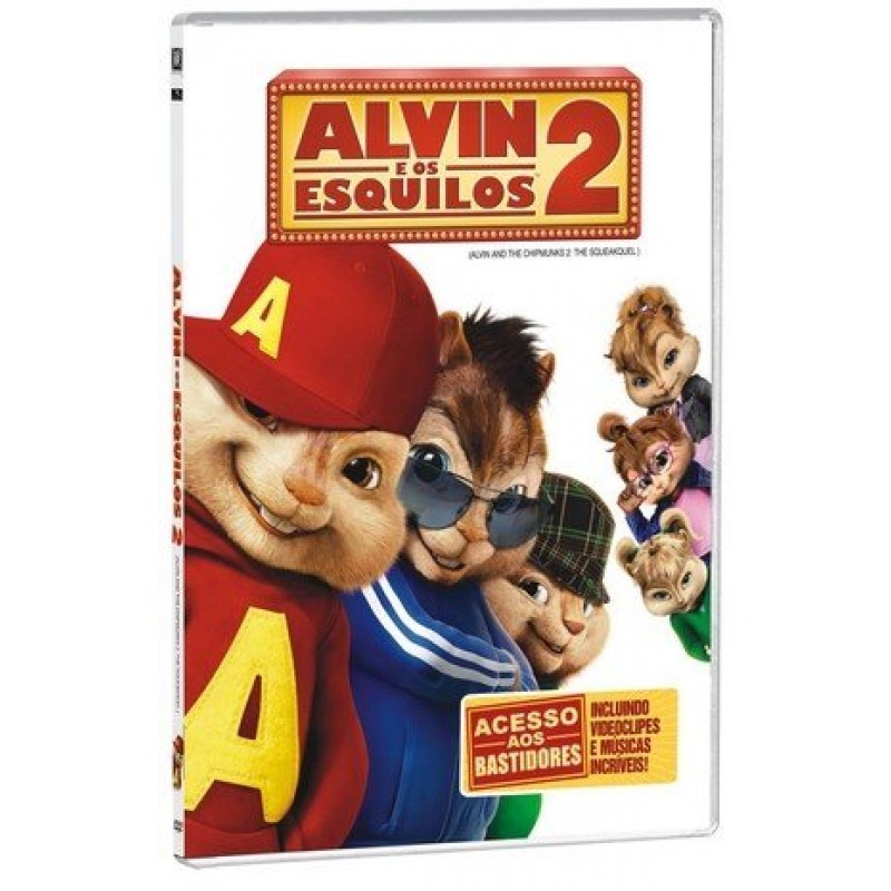 DVD Alvin E Os Esquilos 2
